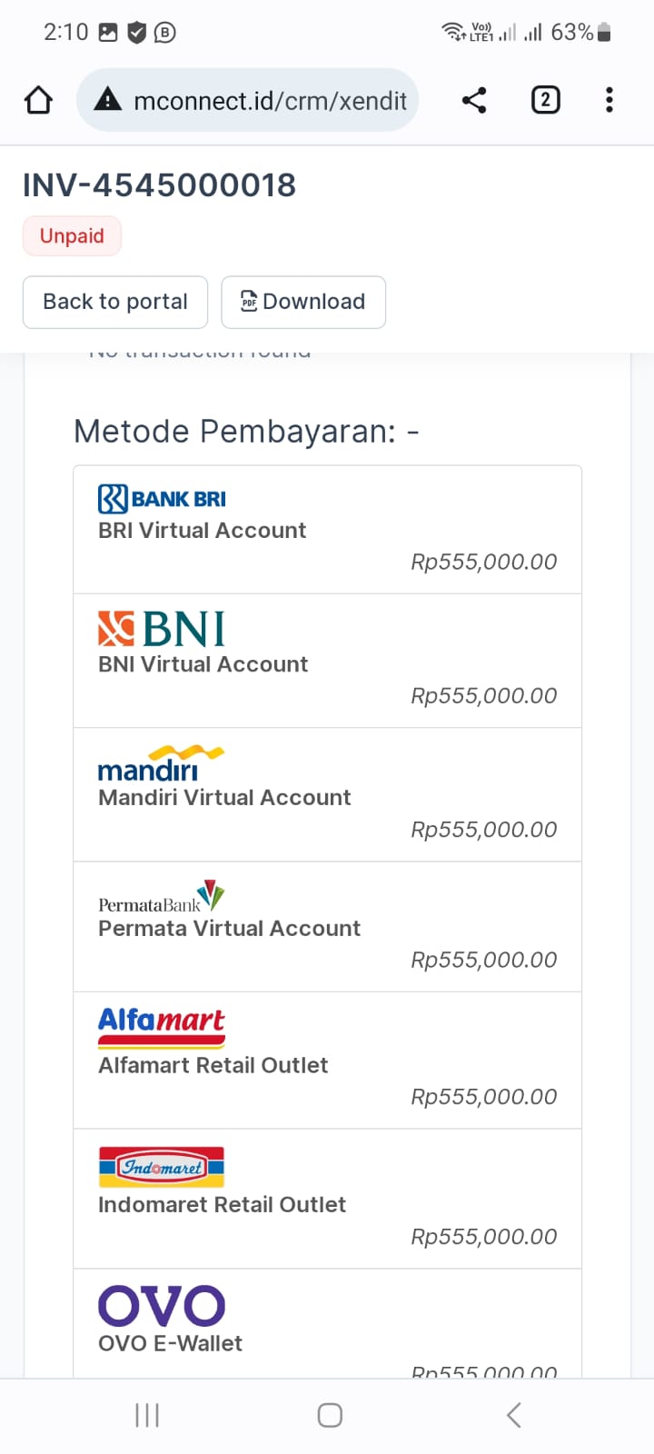 PaymentMethods - Mconnect Internet Service Provider | PT. Mediatama ...